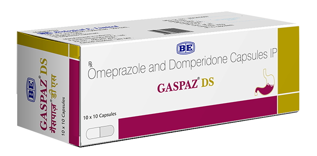 GASPAZ DS Capsule 10's Each Capsule contains: Omeprazole-20mg ...