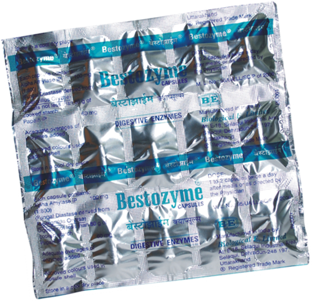 BESTOZYME DROPS Oral Drops 15ml Each 5 ml contains: Alpha Amylase IP (1 ...