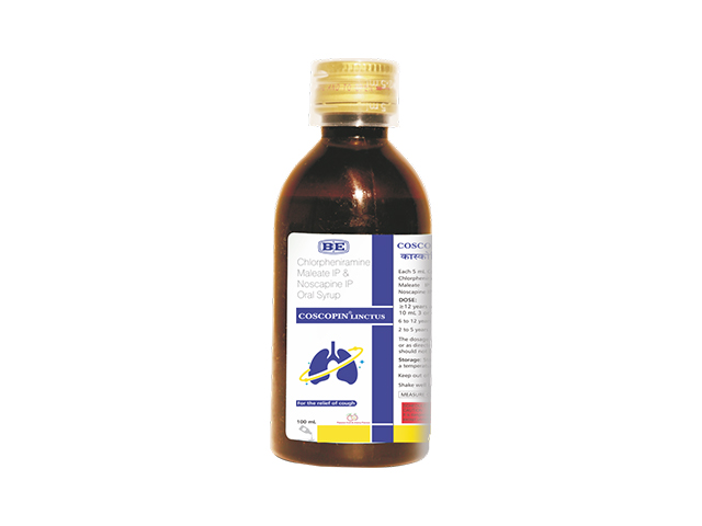 Coscopin Linctus Syrup 100 ml