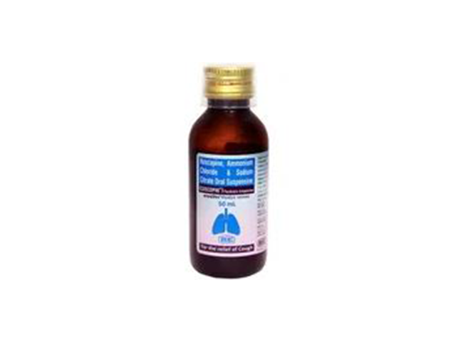 Coscopin PD Syrup 60ml Cough Supressant