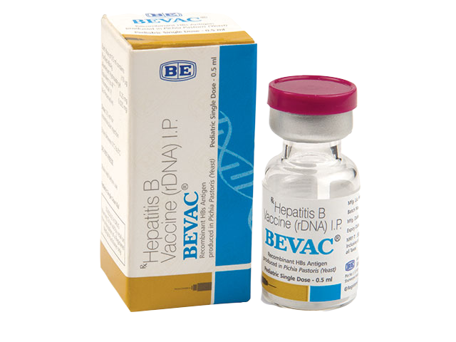 BEVAC 1 ML Vaccine 1ml Vial Each 1 ml contains: Purified HBsAg – 20mcg ...