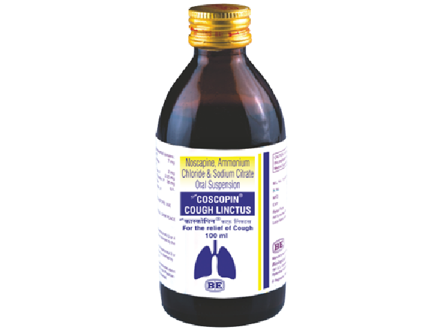 New COSCOPIN Linctus Suspension Oral Suspension 100ml Each 5 ml ...