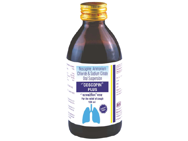 New COSCOPIN Plus Suspension Oral Suspension 100ml Each 5 ml contains ...