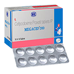 MEGACEF 200 mg Tablet